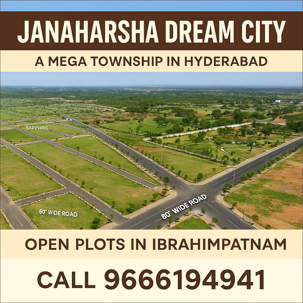 Call: 9666194941 | Open Plots in Ibrahimpatnam Hyderabad | Janaharsha ...